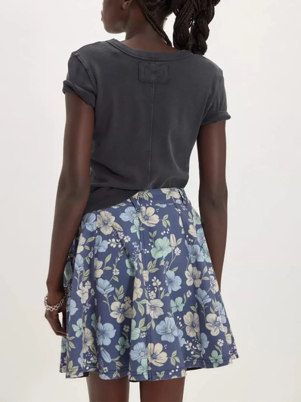 Free People | Skirts | Nwt Free People Dahlia Printed Circle Mini Skirt ...